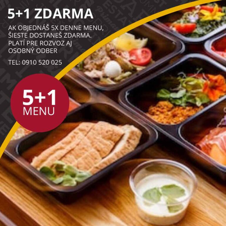 Denné menu Kačín – 4 Stagioni